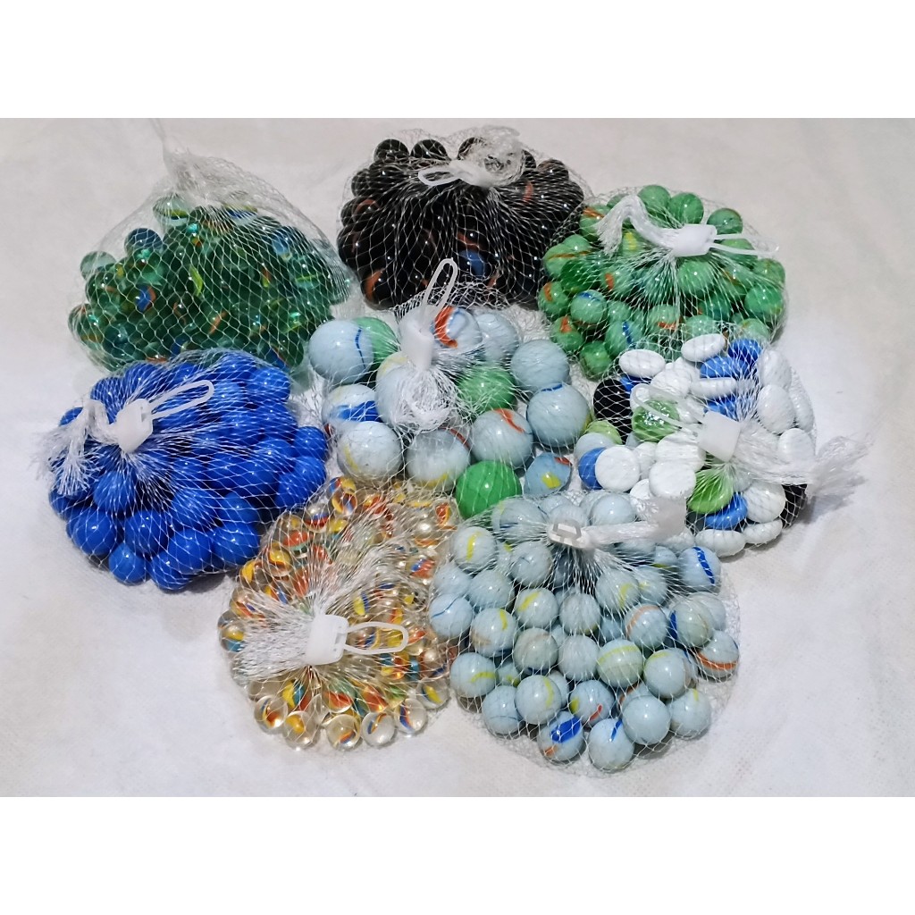 MARBLES / JOLEN ORDINARY AND COLORED GLASS | Shopee Philippines