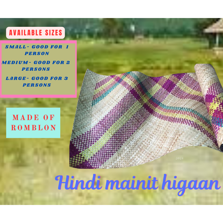 JHT BANIG, Native Mattress, Foldable bed matress Local handwoven from ...