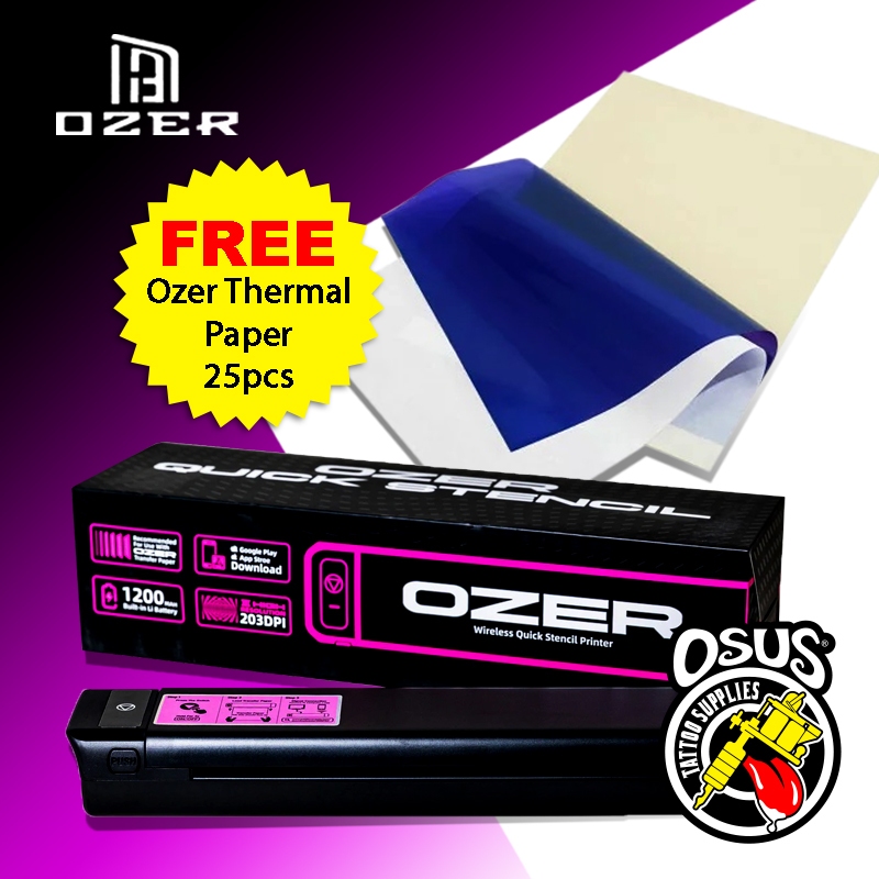 OZER QUICK WIRELESS STENCIL PRINTER | Shopee Philippines