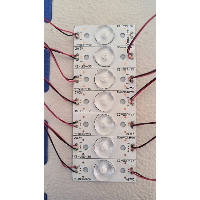 3v round led backlights for tv with wire | Shopee Philippines