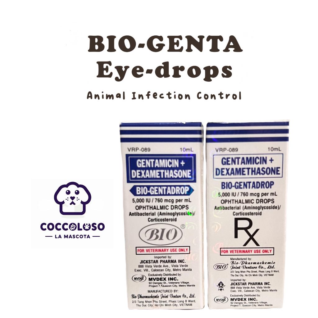 Biogenta Drops for Animals - Bio-genta drops BIO Gentamicin for Animal ...