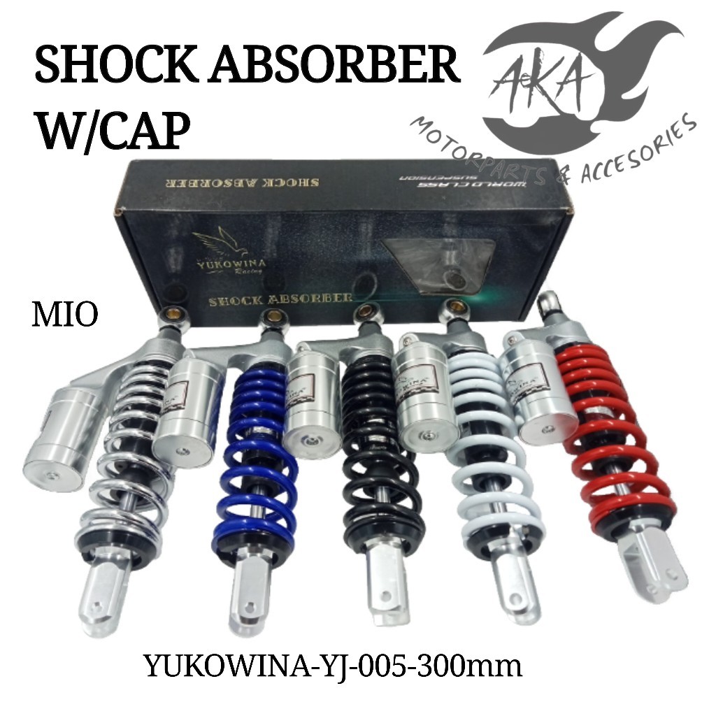 YUKOWINA YJ 005 REAR SHOCK ABSORBER BOTTOM TANK MIO 300MM | Shopee Philippines