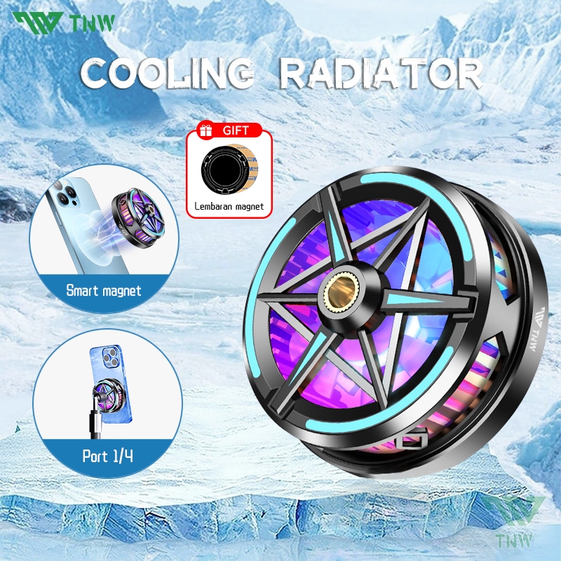 TNW S7 Magnetic Phone Cooler Gaming Radiator Phone Cooler Cool Heat ...