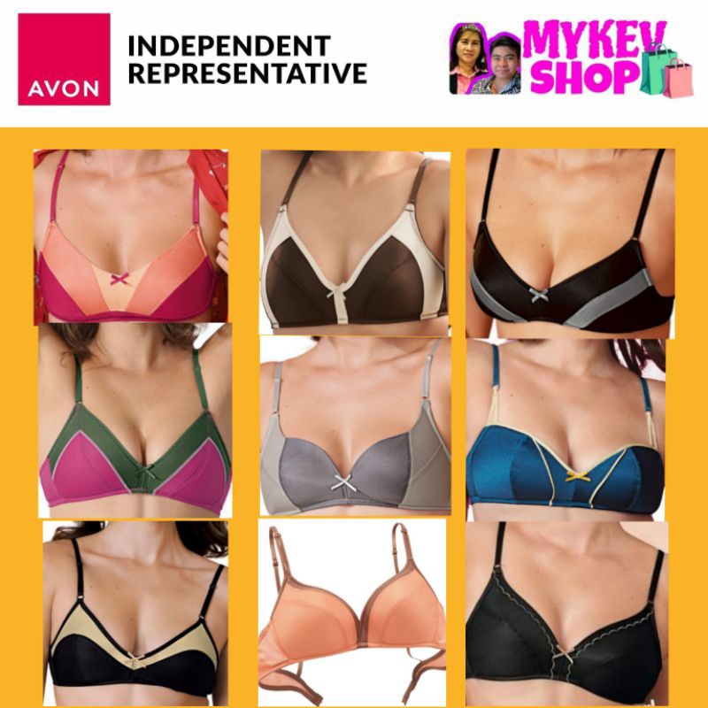 AVON BRA [Every day use, Everyday comfort] Non-Wire ASSORTED P159.00 | Shopee Philippines