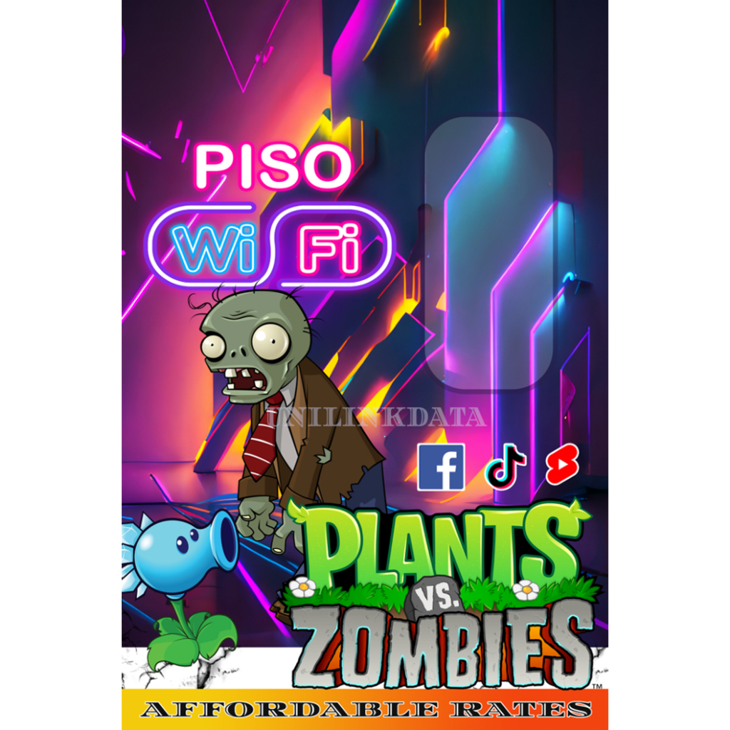 PISO WIFI STICKER High Quality OUTDOOR WATERPROOF A4 SIZE | Shopee ...