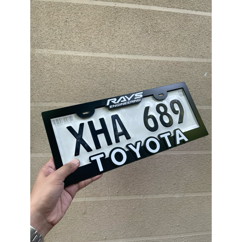 TOYOTA RAYS Car Plate Frames | Shopee Philippines