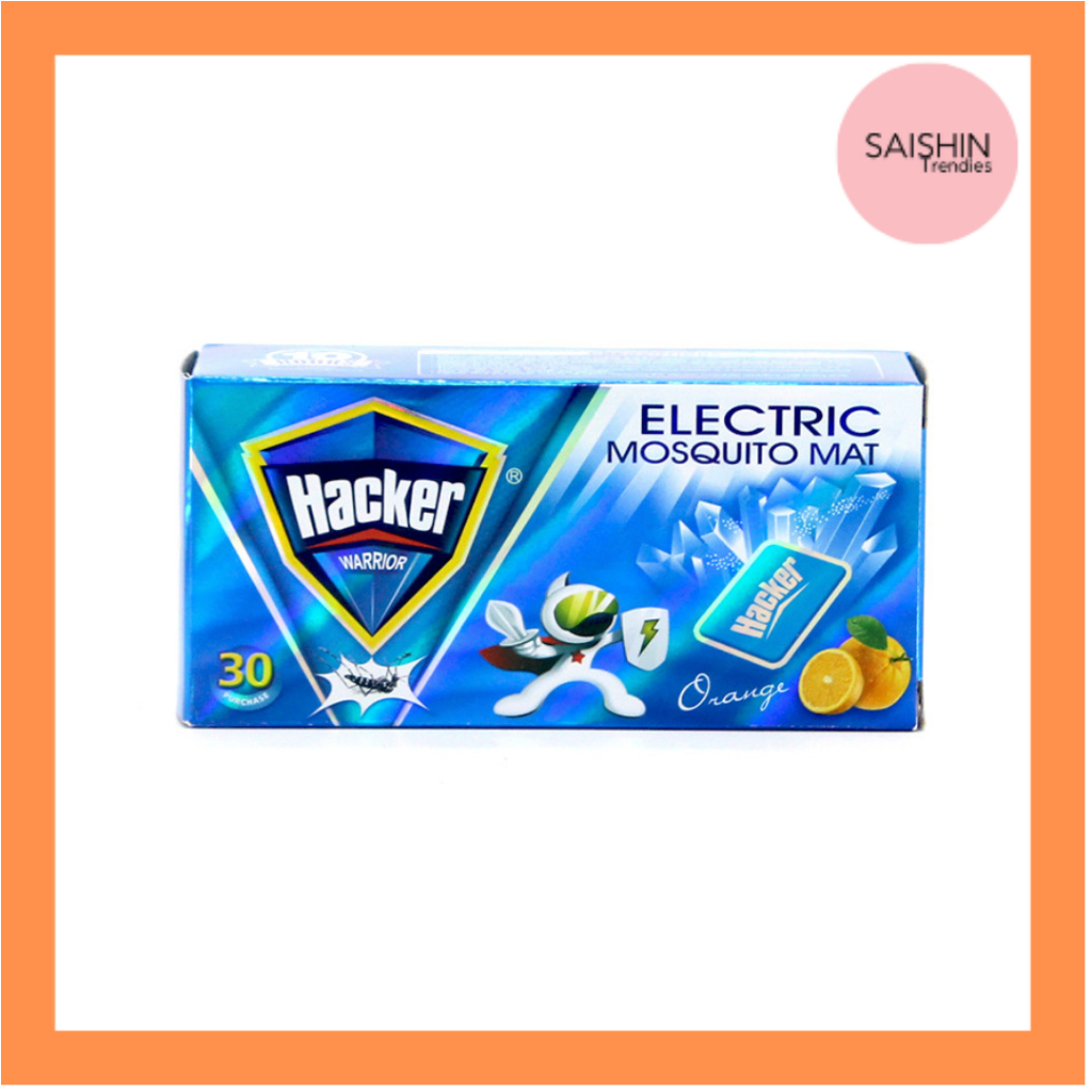 Original Hacker Mosquito Repellent Mat 30pcs | Shopee Philippines