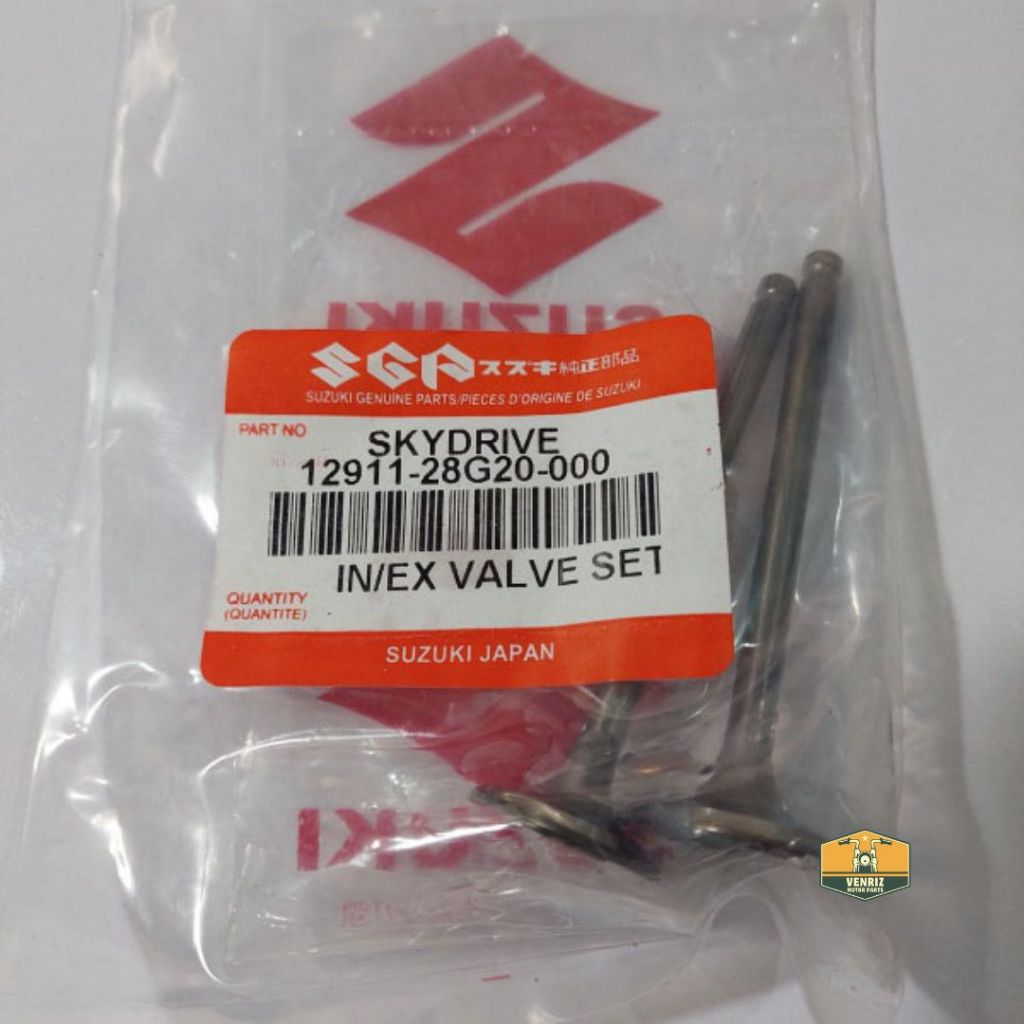 [Genuine PartNo.12911-28G20-000] IN/EX INTAKE and EXHAUST VALVE SET ...