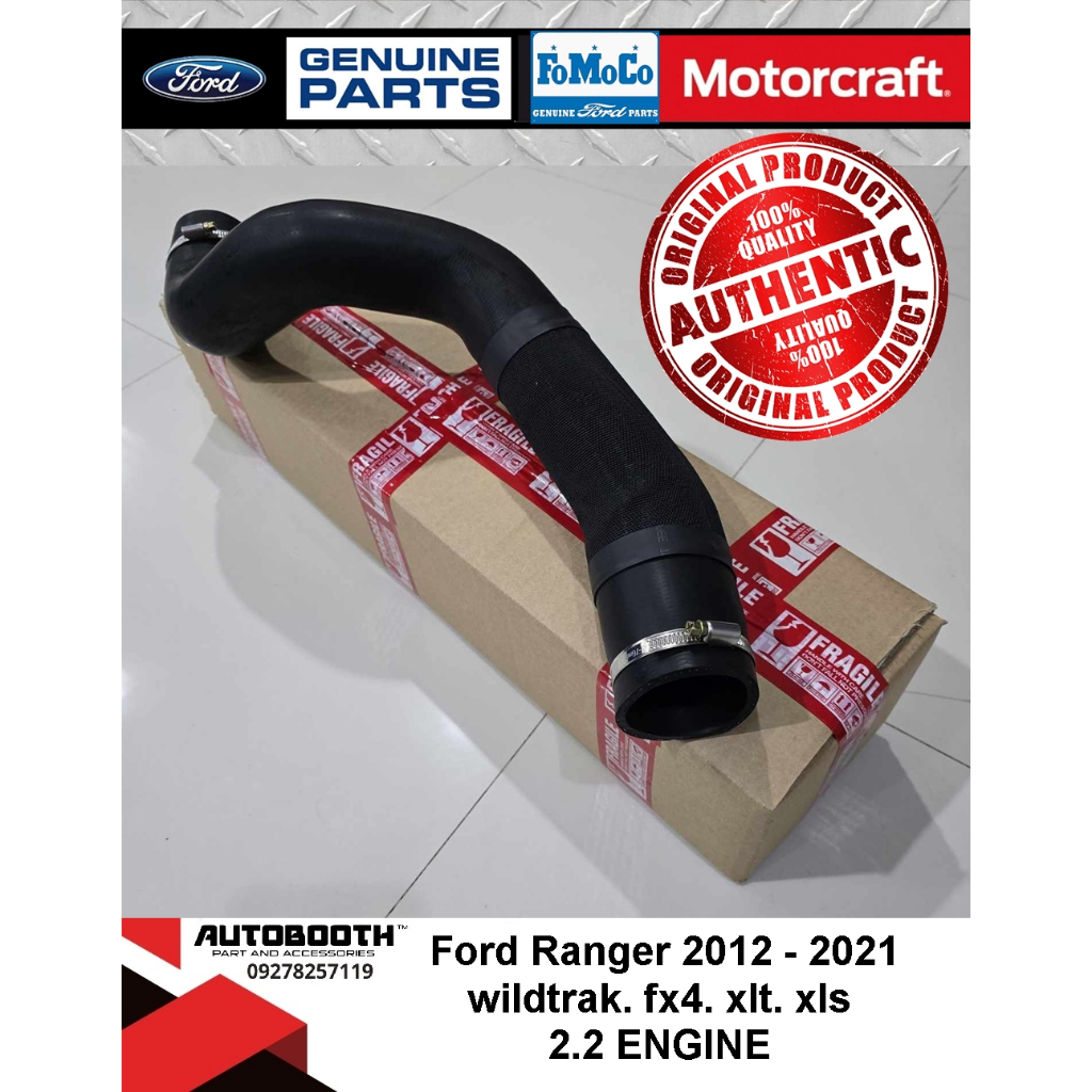 2012 - 2021 2.2L Ford Ranger Turbo Hose - Genuine Ford Auto Parts T6 T7 ...
