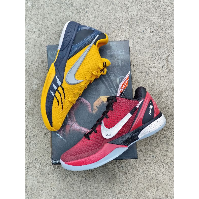 KOBE 6 PROTRO Marvel "Dead Pool x Wolverine" | Shopee Philippines