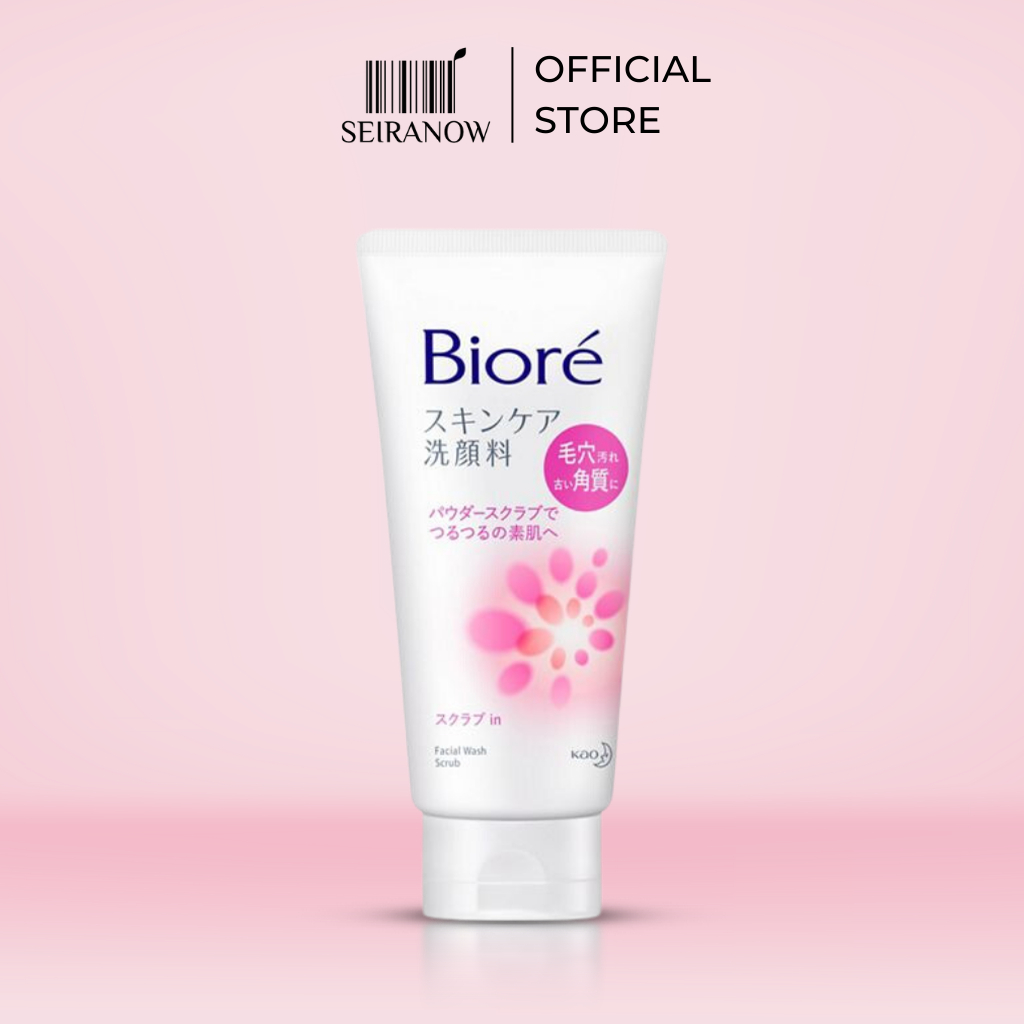 Biore Facial Foam Scrub (130g) | Shopee Philippines