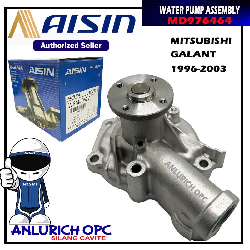 AISIN Water Pump Assembly Mitsubishi Galant 2.0 VR4 4G63 1996-2003 WPM ...