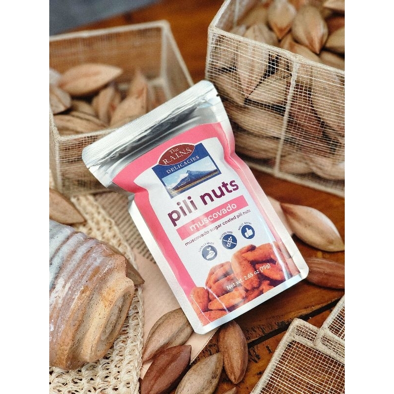 Rains Delicacies Pili Nuts Muscovado | Shopee Philippines