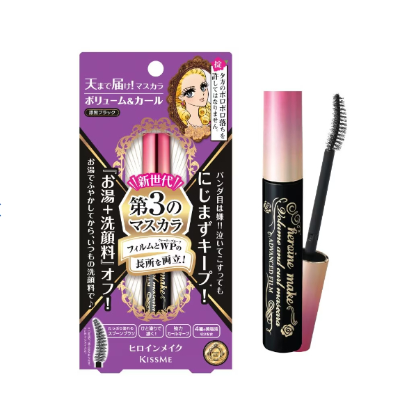 ISEHAN -Kiss Me Kiss Me Heroine Make Volume Curl Mascara Advanced Film ...