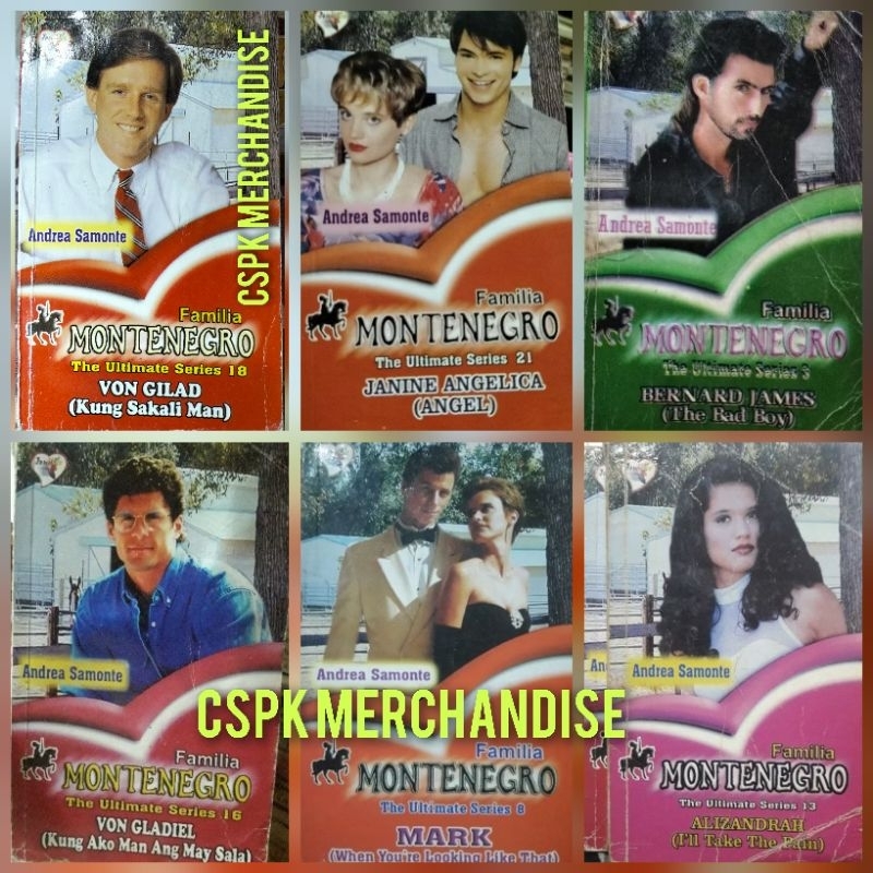 C8 FAMILIA MONTENEGRO THE ULTIMATE SERIES 2003 ANDREA SAMONTE TAGALOG ...