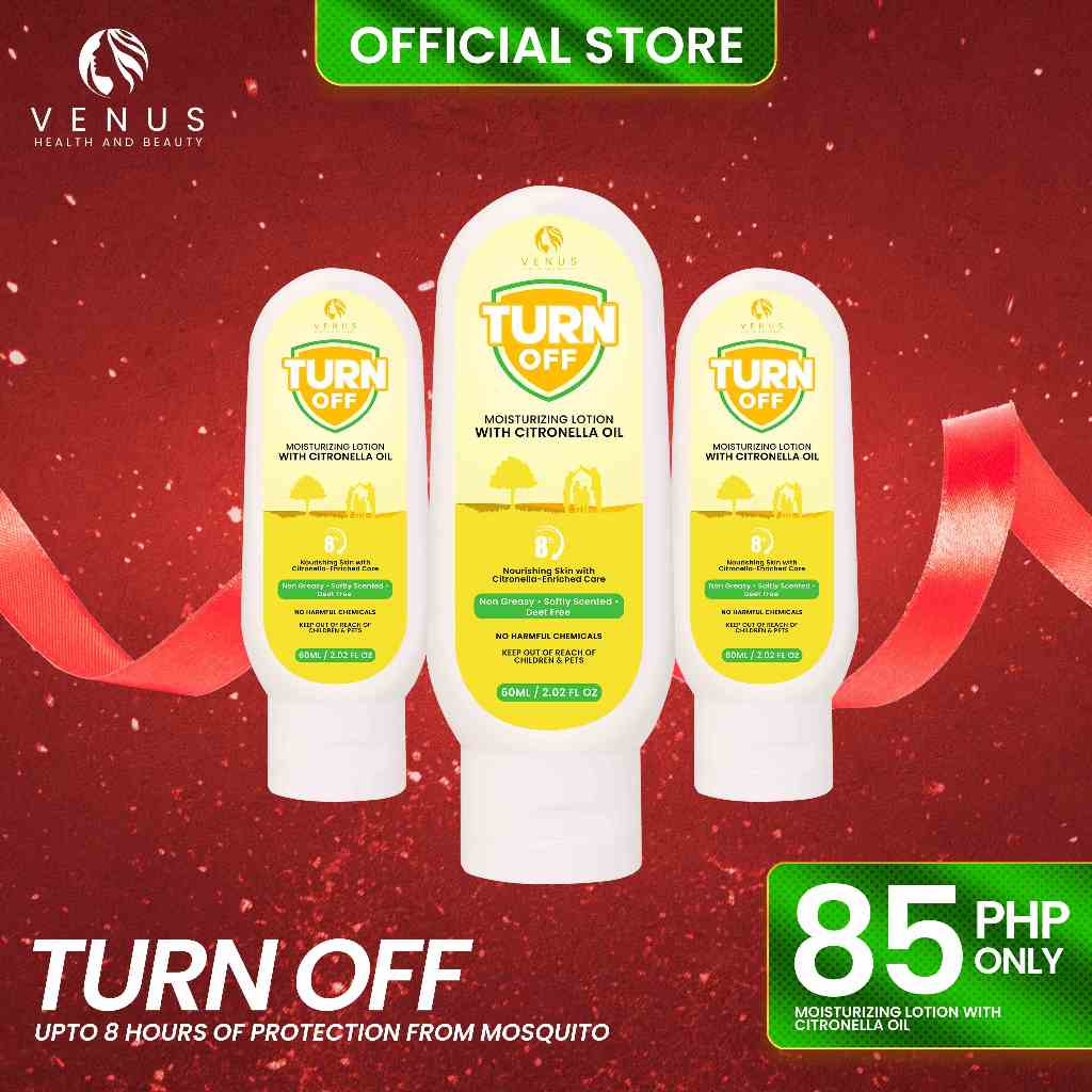 TURN OFF Moisturizing Lotion with Citronella Oil (Insect Repellent ...