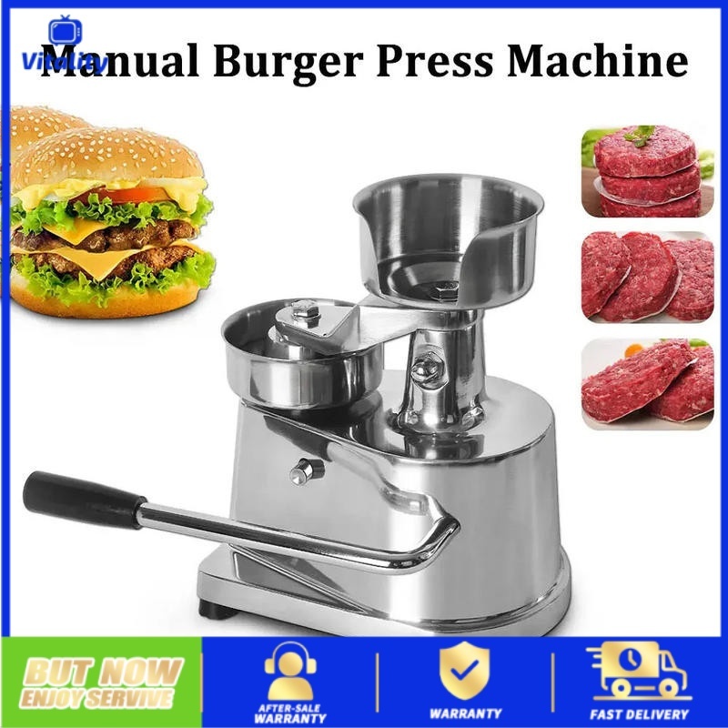 Burger Patty Maker Hamburger Press Manual Burger Maker Equitment Round ...