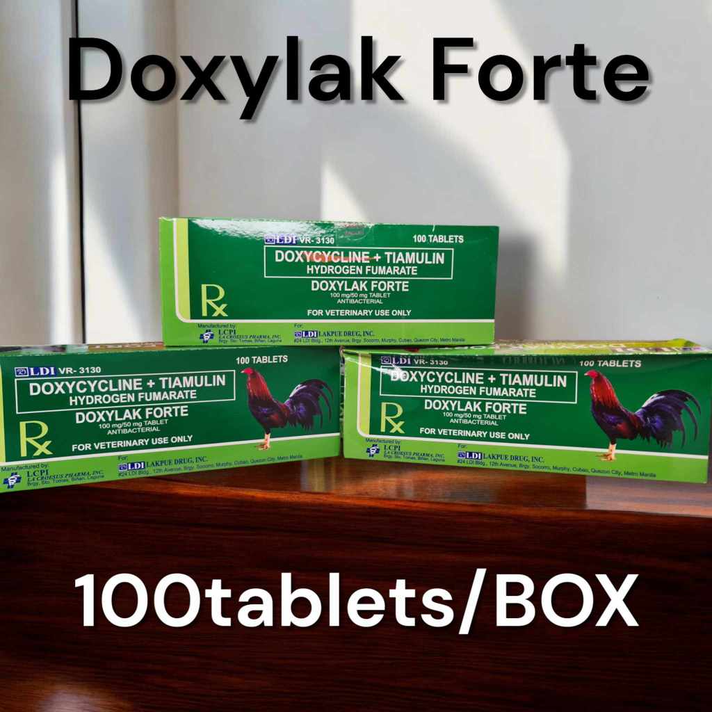 Doxylak Forte | 100 Tablets/BOX | Antibacterial | Napagaling sa pag ...
