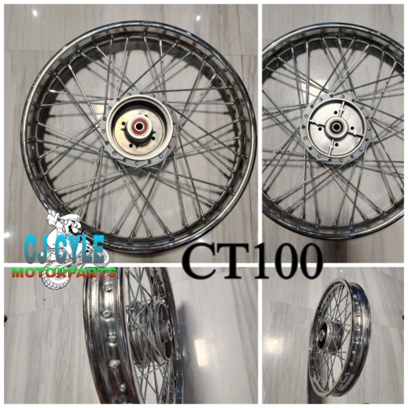 CT100 REAR HUB ASSY BAJAJ KAWASAKI | Shopee Philippines