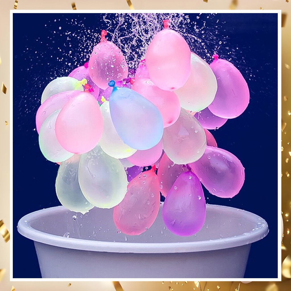 111pcs Magic Water Balloon Set for Birthday Swimming Party Fun ...