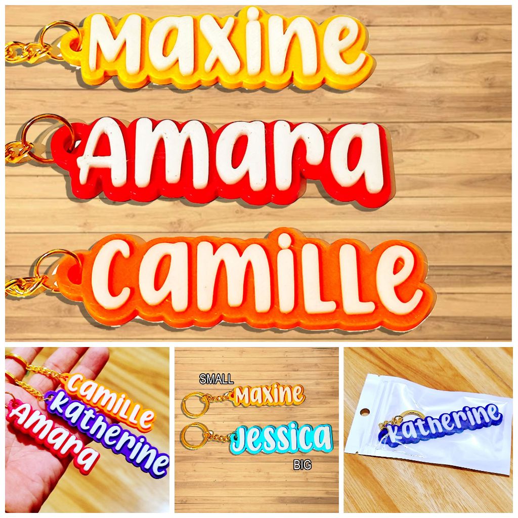 Name Tag Keychain Bag Tag Souvenirs Custom Keychain personalized ...