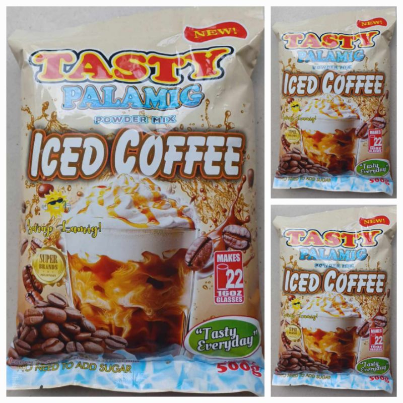 TASTY PALAMIG POWDER MIX ICE COFFEE 1/2 KILO | Shopee Philippines