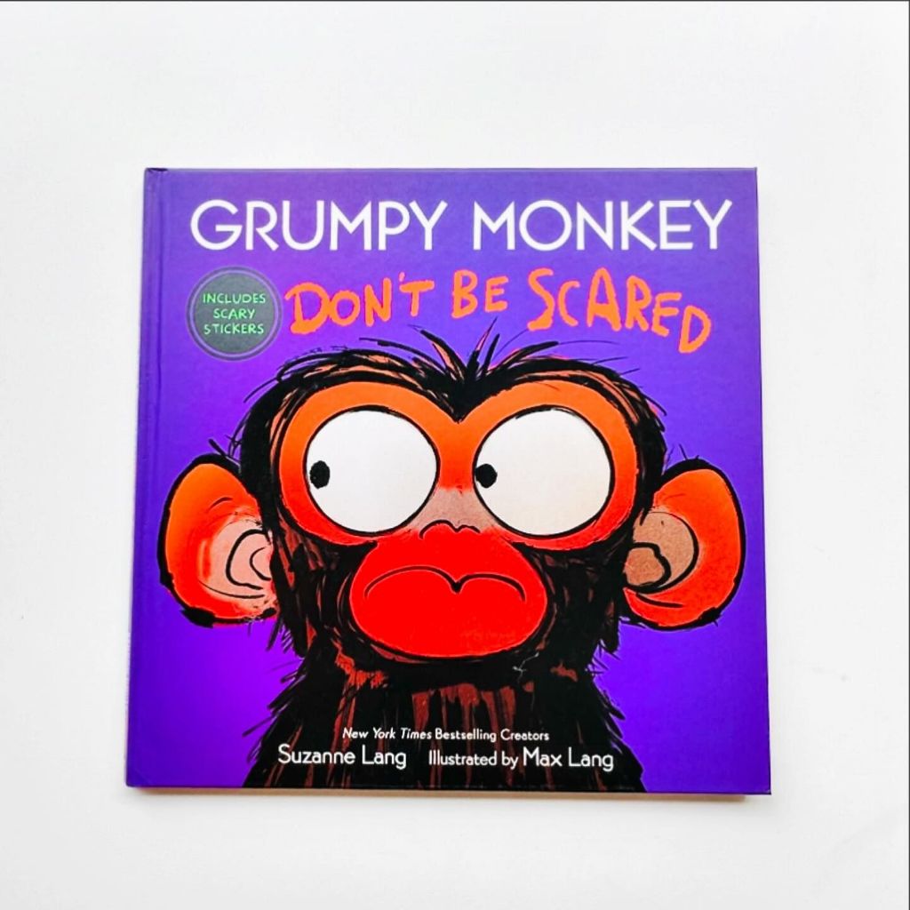 Grumpy Monkey Don't Be Scared (Hardcover) | Shopee Philippines