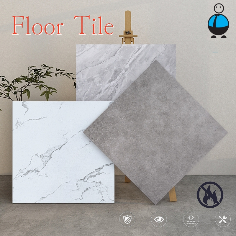 45X45CM Marble 3D Waterproof Vinyl Floor Sticker Self Adhesive PVC ...