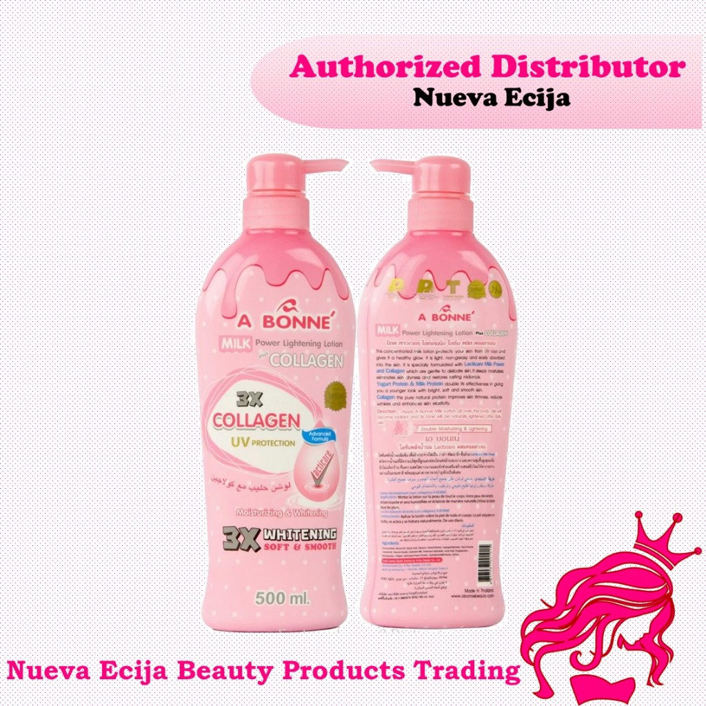 A Bonne Milk Lightening Lotion with Collagen Pump 500ml ( A101 ...