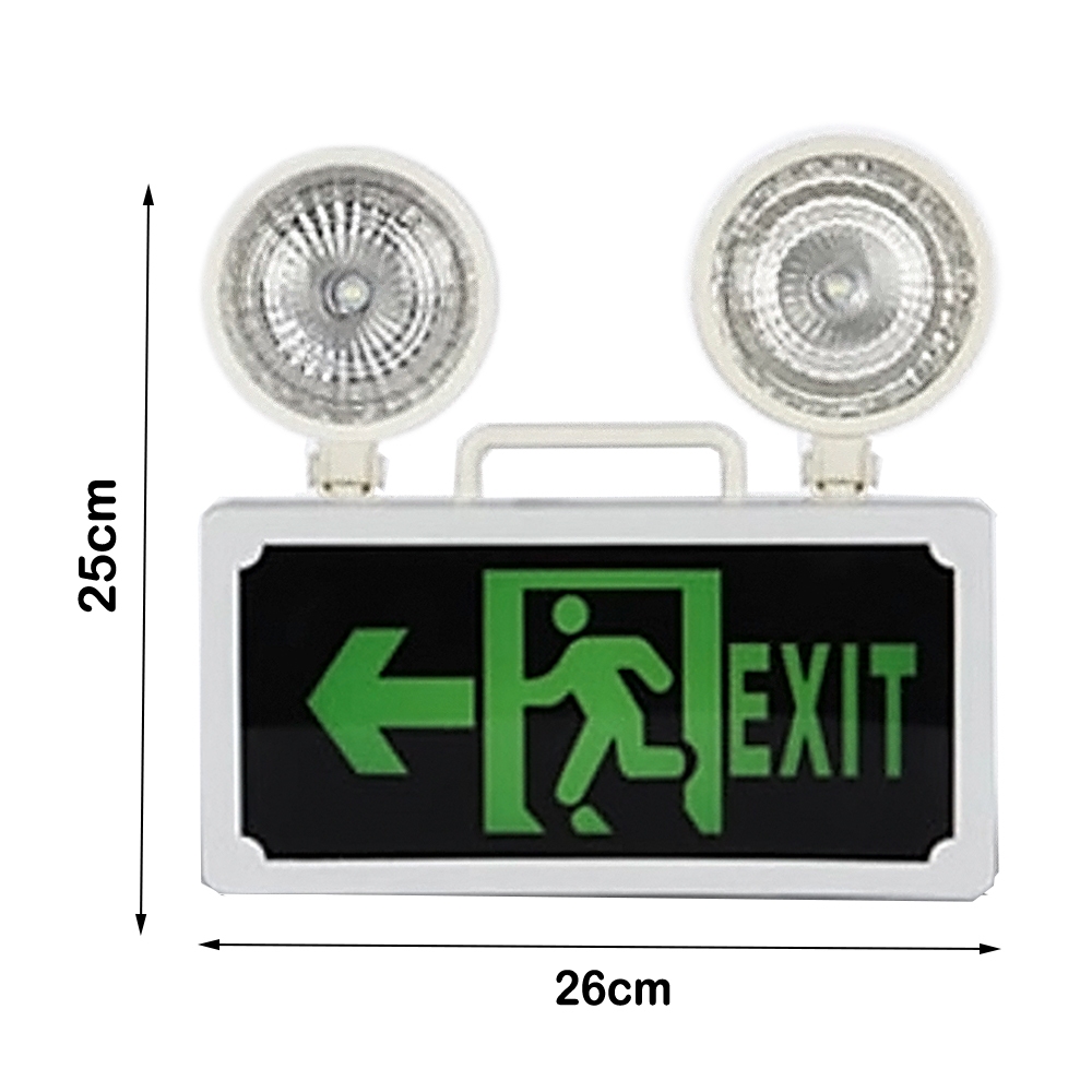 Exit Signage Led Light, Automatic Safety Exit Sign with Emergency Light ...