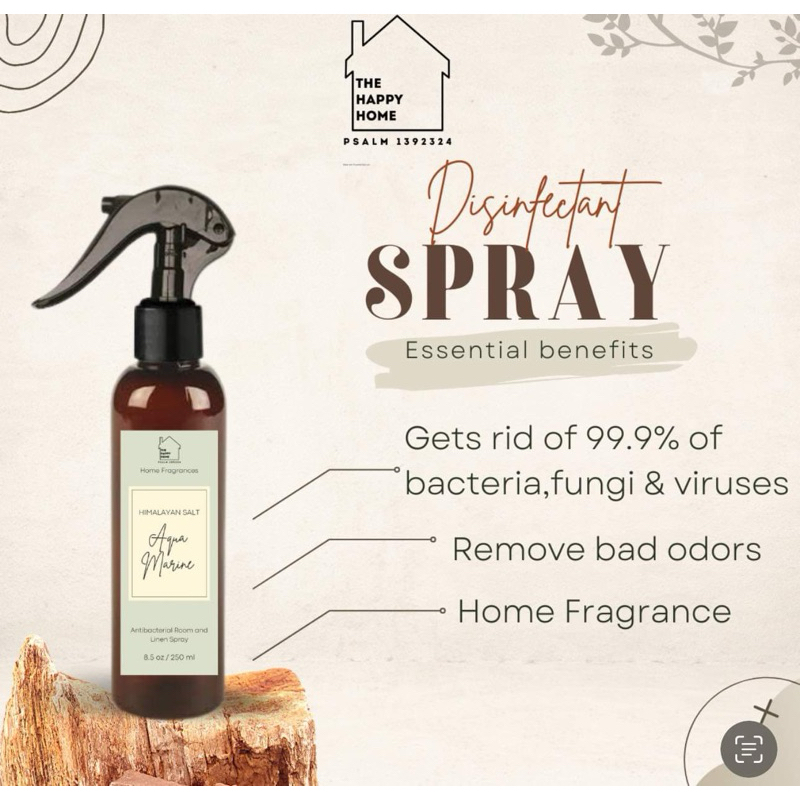 The happy home Room & Linen Spray | Shopee Philippines