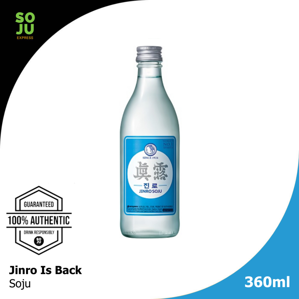 Jinro Is Back Soju - 360ml | Shopee Philippines