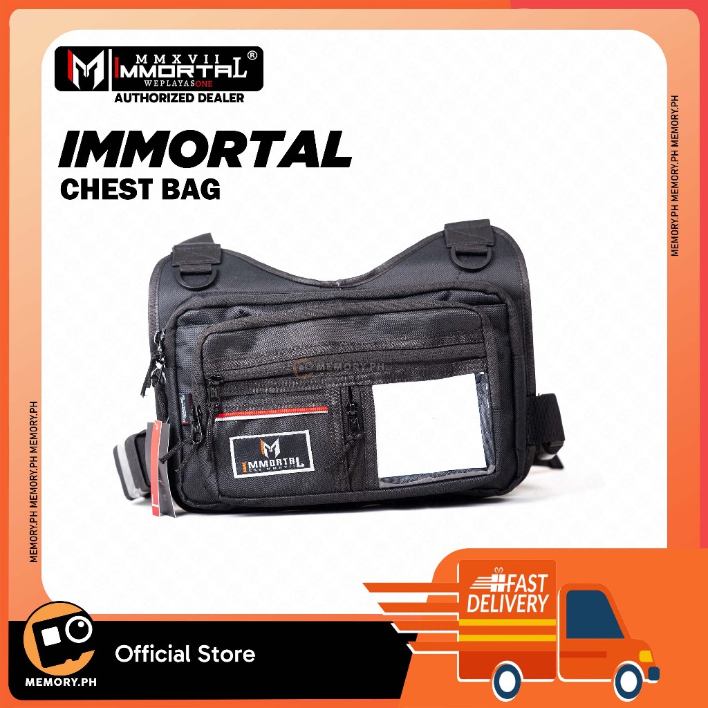 Chest/Rig Bag by IMMortal Motobag | Shopee Philippines