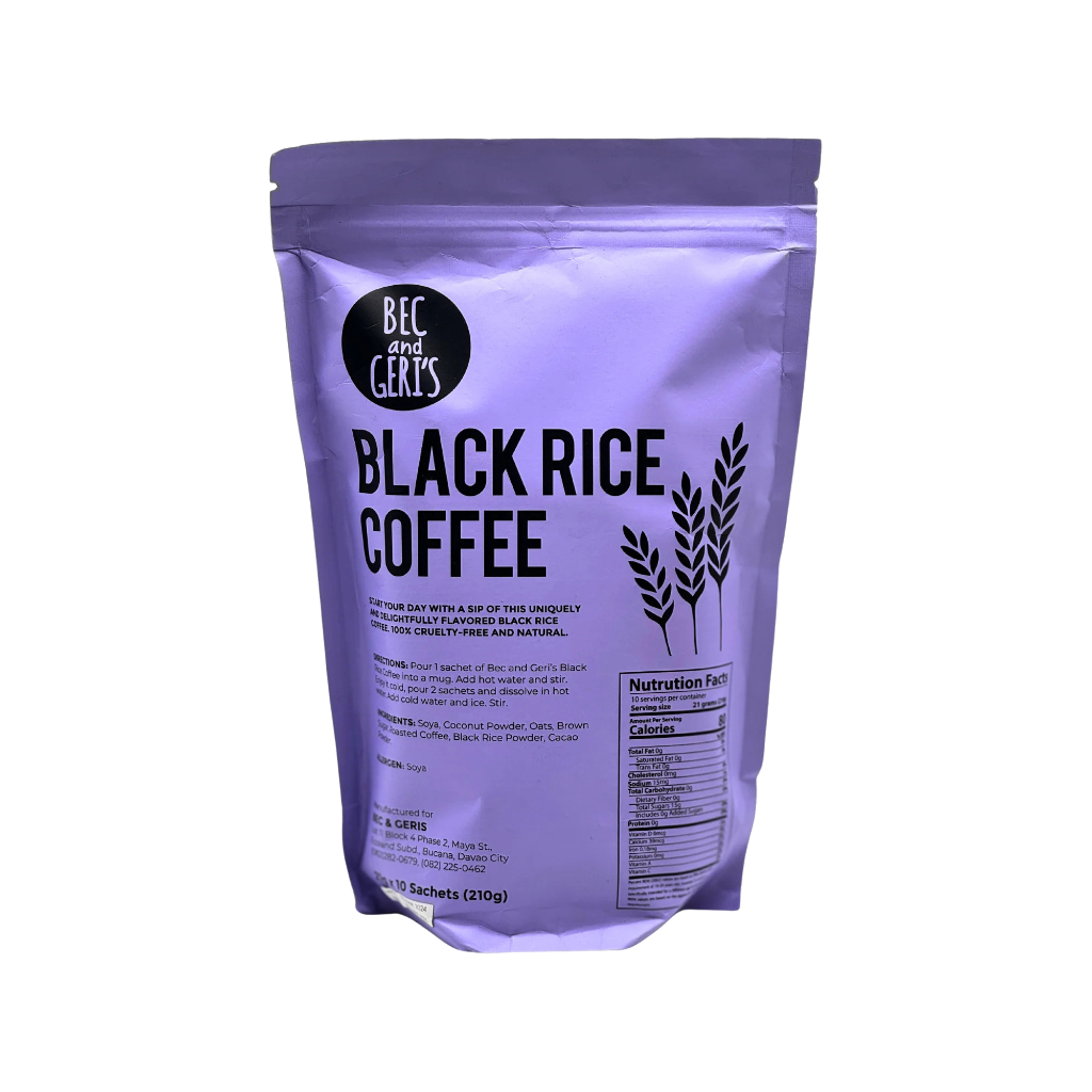 Black Rice Coffee | Bec and Geris | Shopee Philippines