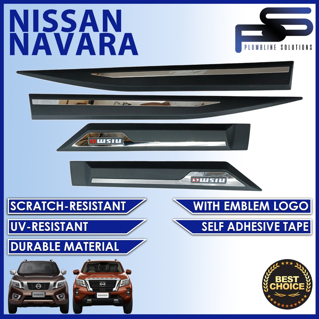 Side Body Moulding for Nissan Navara Nismo 2021 Onwards Side Body Kit ...