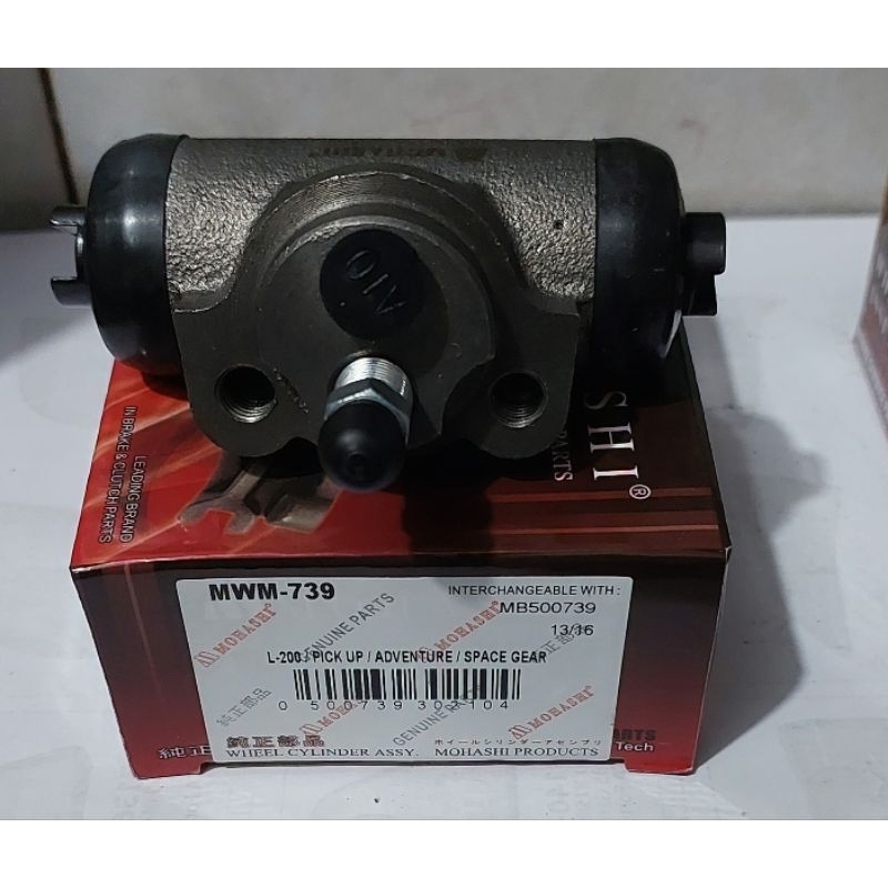MB-500739 REAR RH WHEEL CYLINDER ASSEMBLY MITSUBISHI ADVENTURE, L200 ...