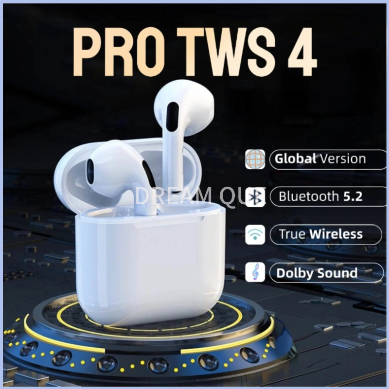 2024 TWS Pro4 Bluetooth HeadsetHigh Sound Quality Intelligent Noise ...