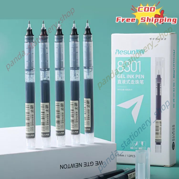 Wholesale straight liquid pen 0.5mm gel pen fast drying roller ball ...