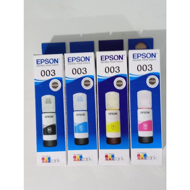 E 003 Printer L1110, L1310, L3101, L3110, L3150, L5190 (1 set 4 colors ...