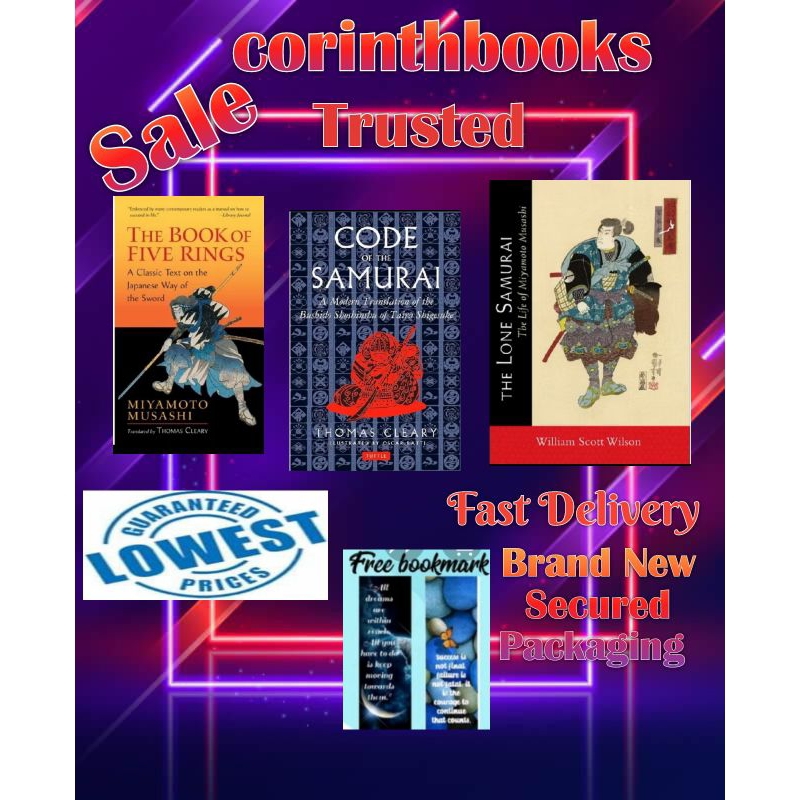 A Book of Five Rings:code of the samurai,the lone samurai | Shopee ...