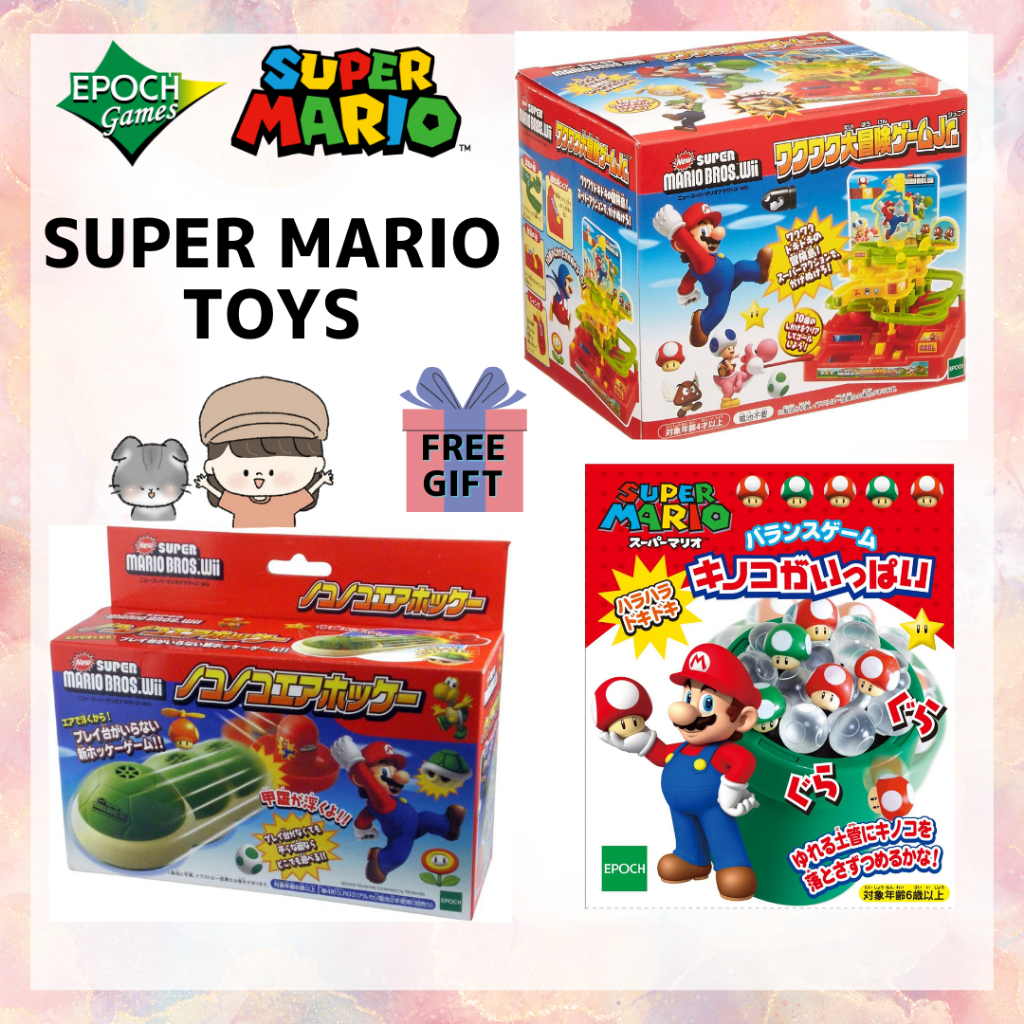 【Direct from Japan】 Nintendo /EPOCH /Super Mario Bros. Toys / New Super ...