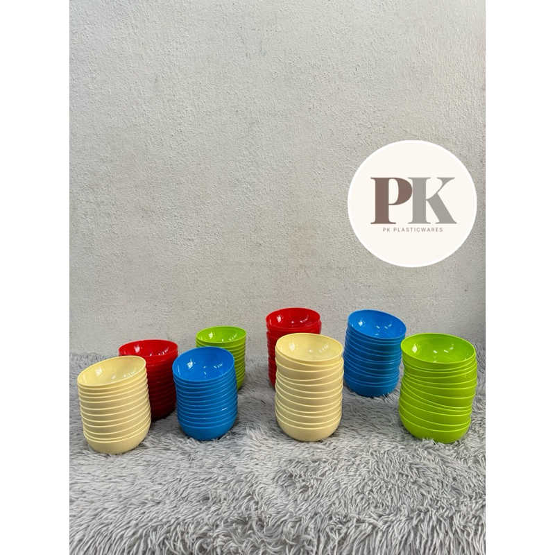 Dynaware Plastic Soup Bowl/Mangkok by 12pcs Makapal Recyleable | Shopee ...