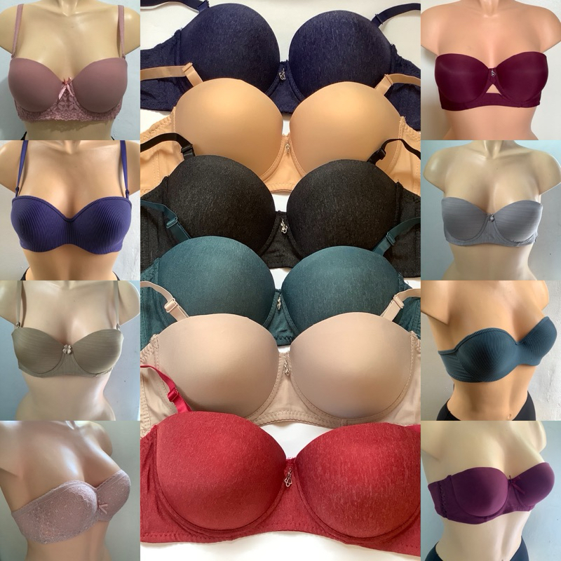 Sale 10.10 Strapless Bra Underwire Bra 34a/b 36a/b 38a/b 40a/b 42a/b 44a/b 46a/b | Shopee ...