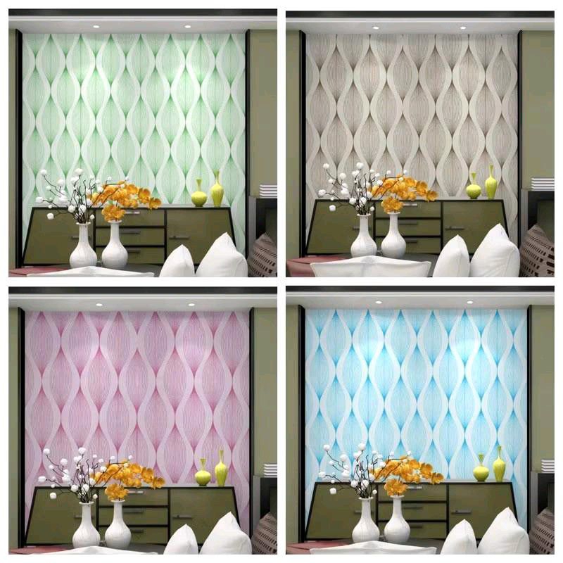Durable 10m PVC Sticker Wallpaper - Self Adhesive, Easy Installation ...