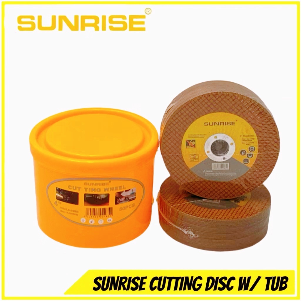 Sunrise Cutting Disc NEW YELLOW per TUB/GARAPON 50pcs---- | Shopee ...