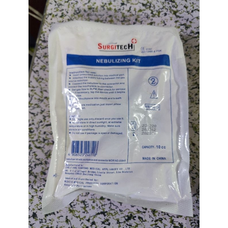 Nebulizing Kit With MouthPiece/Connector Assorted Brand | Shopee ...