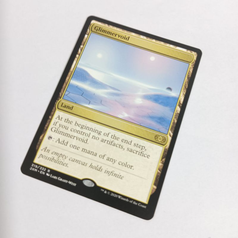 MTG Card GLIMMERVOID Magic the Gathering Trading Card Game Land ...