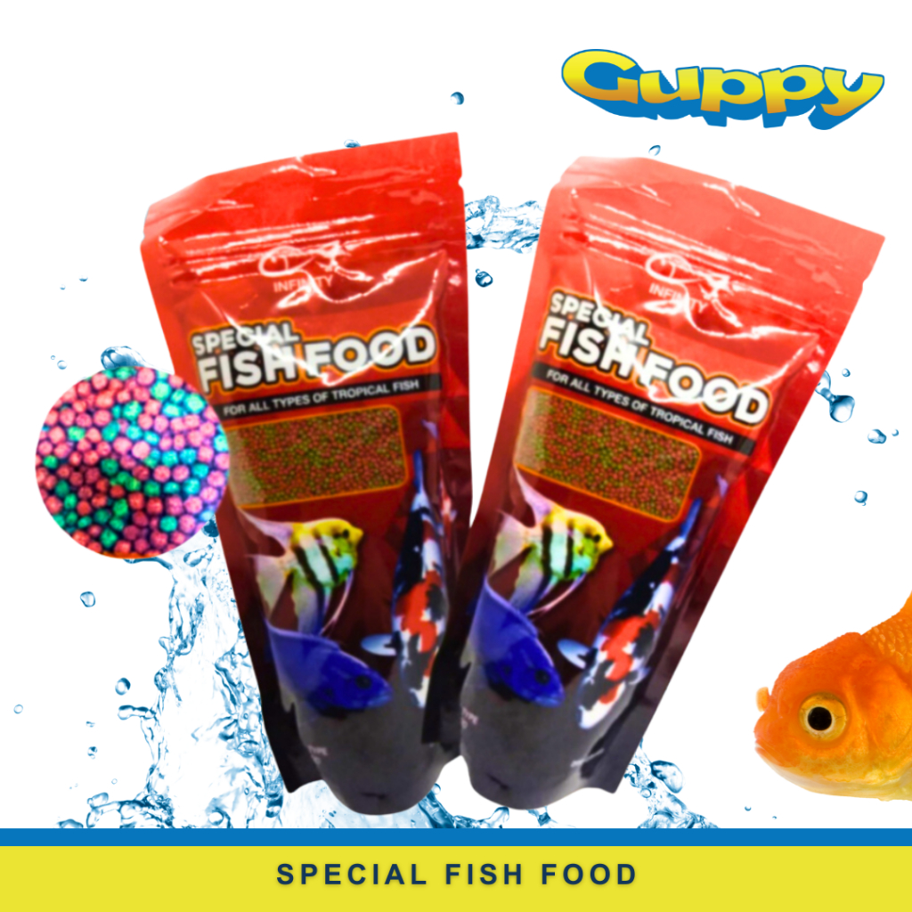 Infinity Special Fish Food For All Types Of Tropical Fish 80 grams ...