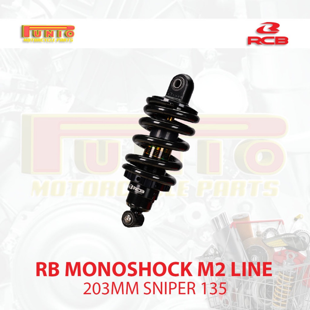 RCB Mono Shock M2 Line for Yamaha Sniper 155/Sniper 150/Yamaha Sniper ...