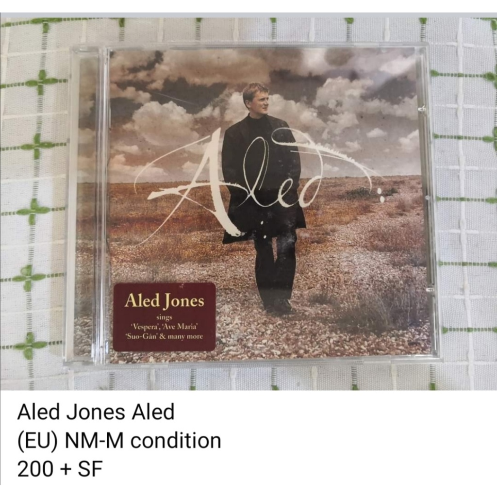 Aled Jones Aled CD (unsealed) | Shopee Philippines